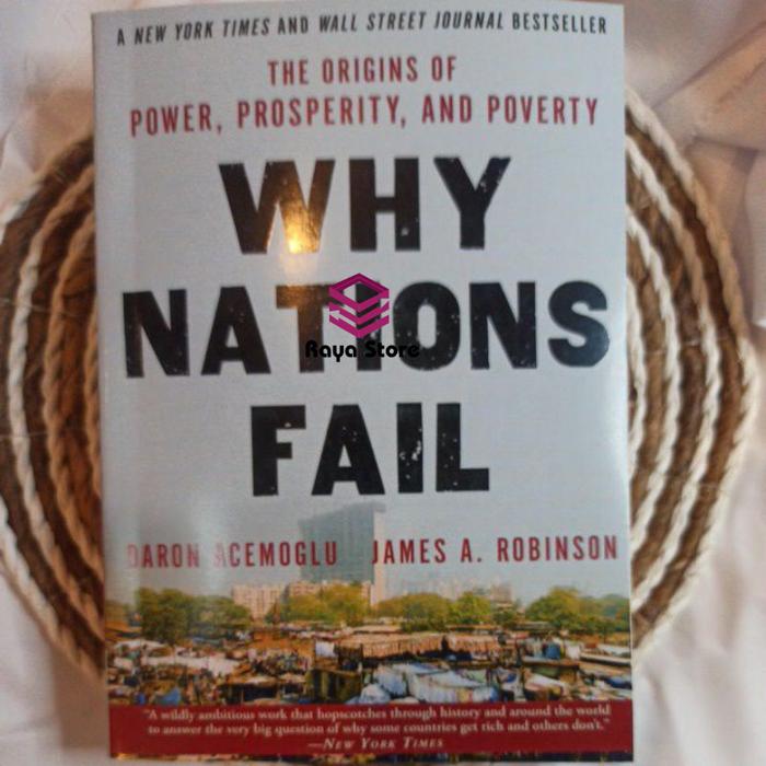 Jual Why Nations Fail By Daron Acemoglu - English Version - Kab. Melawi ...