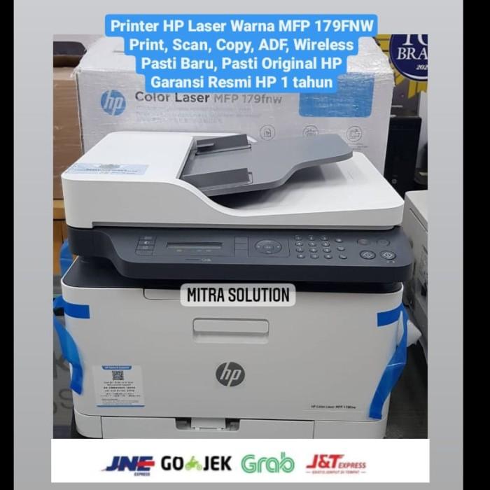 Jual Promo Printer HP Color Laserjet MFP 179fnw printer Laser warna 179 ...