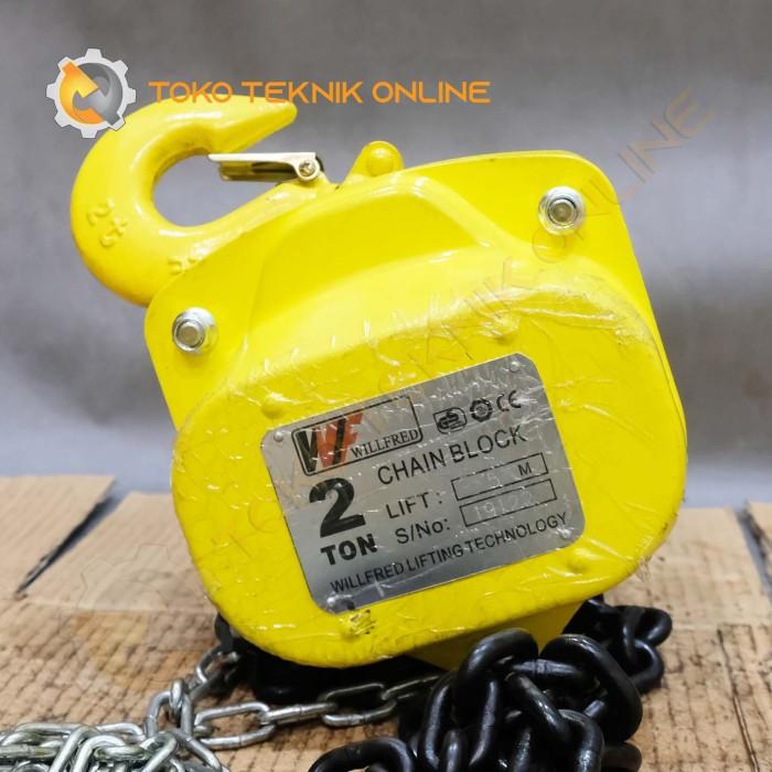 Jual CHAIN BLOCK / CHAIN HOIST / TAKEL / KATROL 2 TON, 7 M– WILLFRED ...