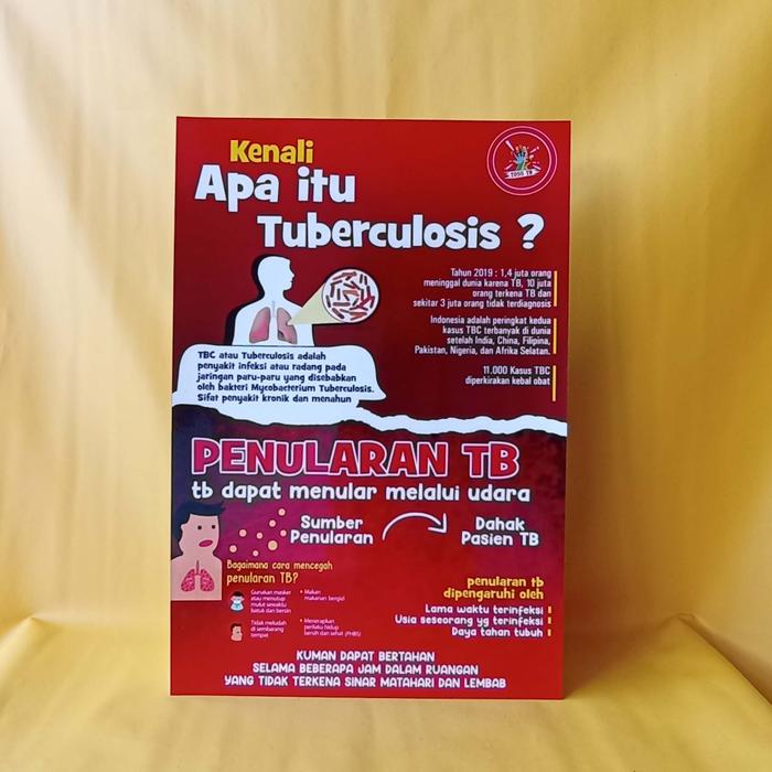 Jual Poster Penyakit | Poster Kenali Apa Itu Tuberculosis | Poster TB TBC | - Kota Surabaya ...