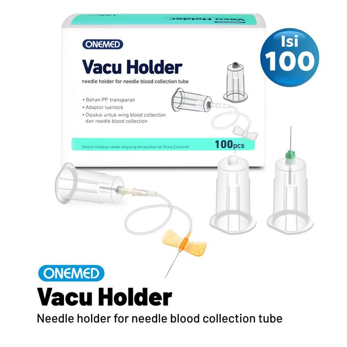 Jual Vacu Holder Pemegang Tabung Darah Vaculab OneLab OneMed Box Isi ...