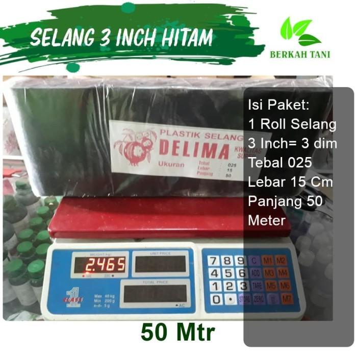 Jual SELANG DRIP SELANG IRIGASI SELANG SAWAH HITAM 3 INCH 3 DIM 50 ...