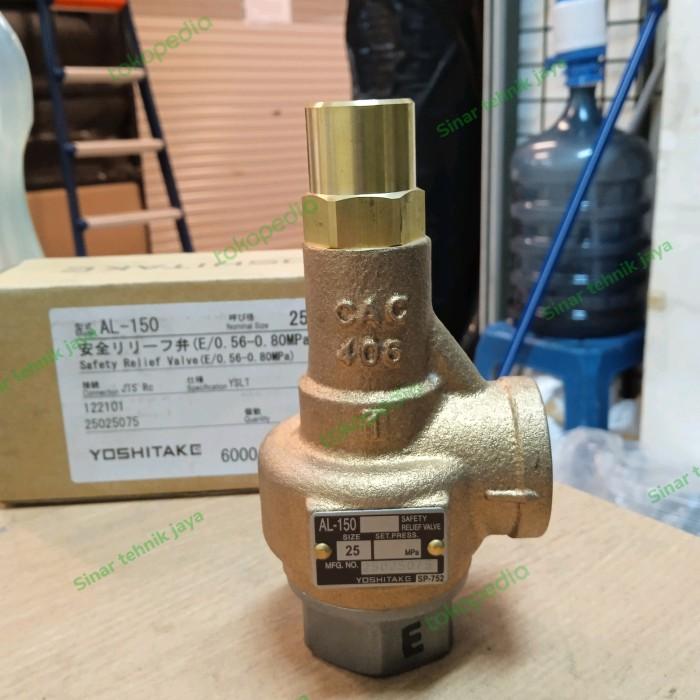Jual safety relief valve 1" inch yoshitake AL-150 DN 25a - Kota ...
