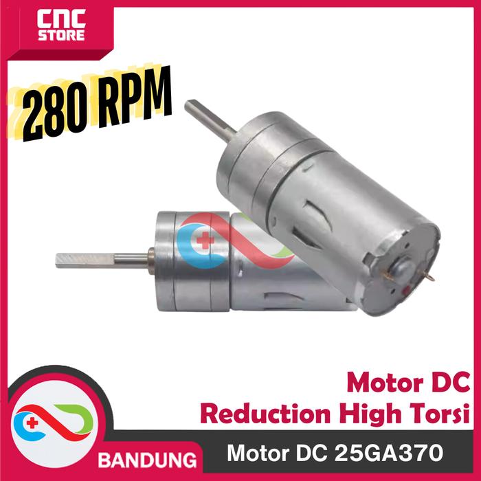 Jual MOTOR DC 12V 25GA370 DINAMO GEAR BOX DYNAMO REDUCTION GEARBOX ...