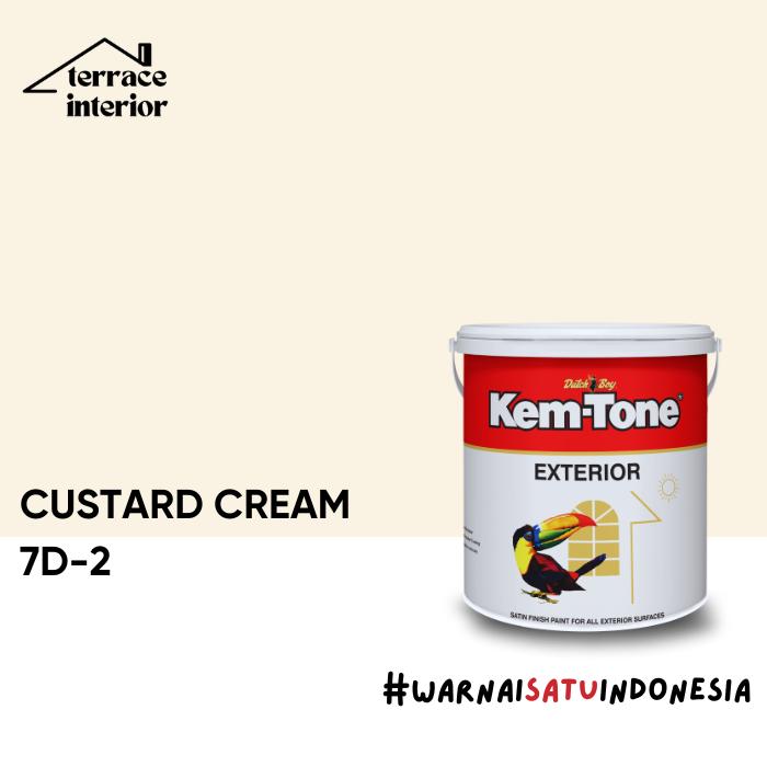 Promo Cat Tembok Kemtone Exterior Warna Cream Orange 25 Kg - Custard ...