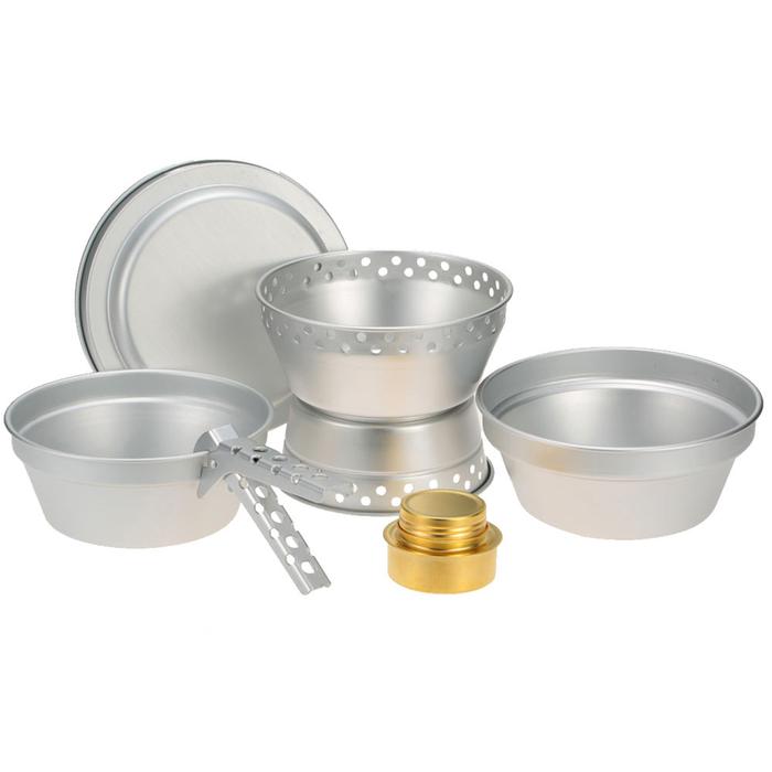 Jual Best seller Camping Cookware Mess Kit Stove Spirit Burner with ...