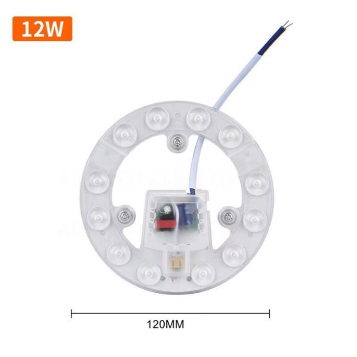 Jual Modul Lampu LED TL Ring Panel Bulat Sumber Cahaya Pengganti Lampu ...