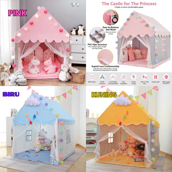 Jual Tenda Camping Anak 2 3 4 Orang Mainan Rumah Rumahan Castle ...