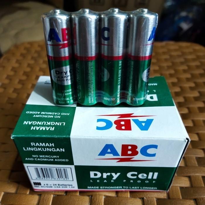 Jual Baterai/Batere/Battery ABC Hijau AA isi 24 Pcs 1,5Volt - Kab ...