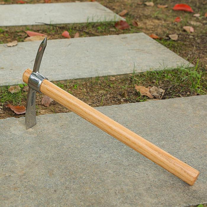 Jual Small Pickax Mattock Ice Axe W/ en Handle Garden Pickaxe Hoe Heavy ...