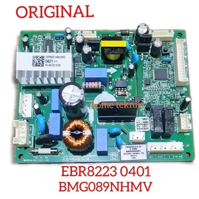 Jual MODUL PCB kulkas LG inverter code part EBR8223 0401 baru WPC11 ...