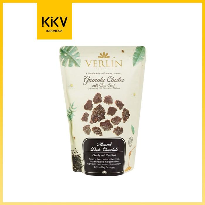 Promo OHSOME VERLIN Granola Cluster Honey Roasted Almond Dark Choco Mix ...