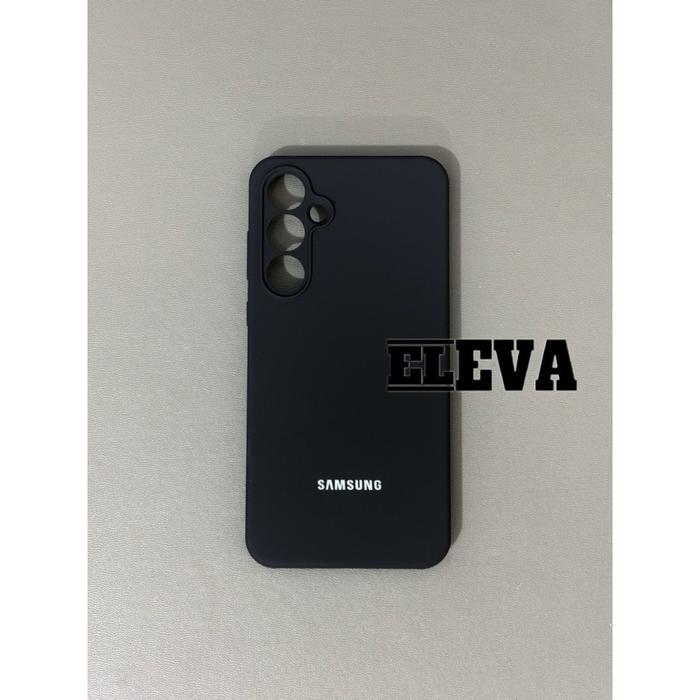 Jual 15 Silicone case for samsung A55 A56 A36 A35 A34 A15 A16 - Hitam ...