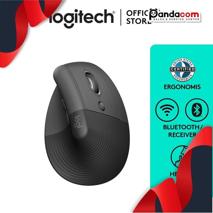 Jual MOUSE WIRELESS LOGITECH LIFT VERTICAL ERGONOMIC OFF (BLUETOOTH ...