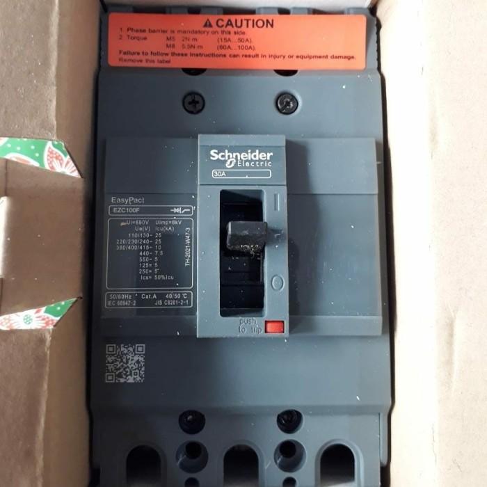Jual MCCB EZC 100F 3P 30A Schneider EasyPact MCCB EZC100F3030 - Kota ...