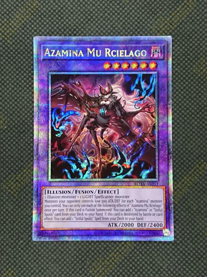 Jual YuGiOh AE ROTA-AE031 Azamina Mu Rcielago - Super Rare - Kota ...