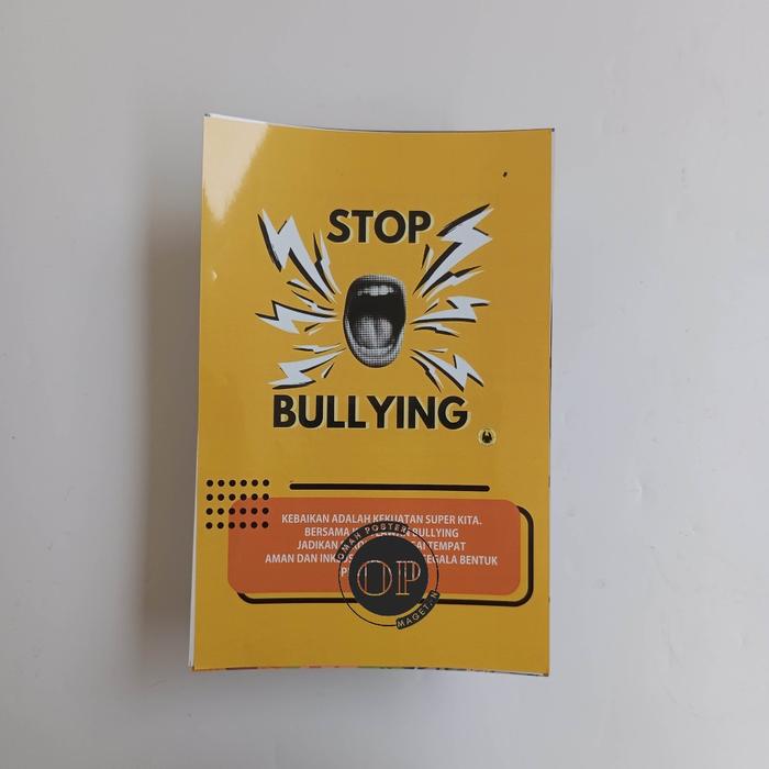 Promo Stiker Stop Bullying - Stop Perundungan - Stiker Edukasi Sekolah ...
