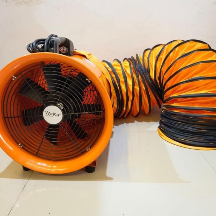 Jual PORTABLE VENTILATOR 12 INCH / KIPAS BLOWER VENTILATOR EXHAUST 12 ...