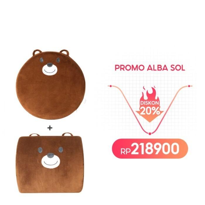 Promo OHSOME ALBA SOL Cushion Bantal Punggung Sandaran Kursi Kantor ...