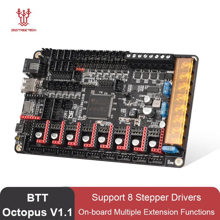 Jual TEWY Octopus V1.1 Printer 3D MotherBoard 32bit TMC2209 Run Klipper ...