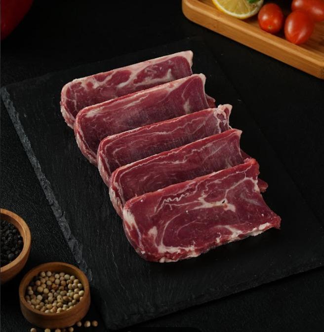 Jual Daging Beef Steak Ribeye Ekonomis 100gram - Halal - 5 Pcs - Kota ...