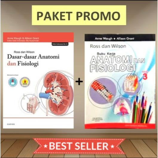 Jual Original Paket Dasar Anatomi Dan Fisiologi Edisi 12 Ross Wilson Dengan Buku Kerja - Jakarta ...
