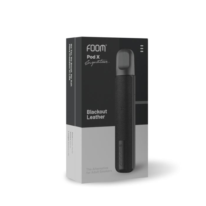 Jual Pod X Signature Leather Edition - Blackout by FOOM - Jakarta ...