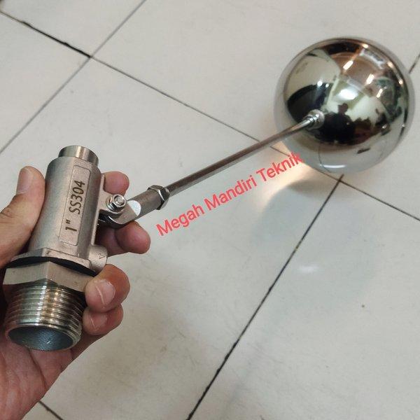 Jual Floating Valve Pelampung Tangki Otomatis All Full Stainless 304 ...