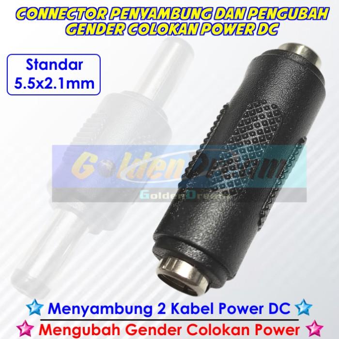 Jual Connector dan Gender Changer Colokan Power DC Male Female Konektor ...