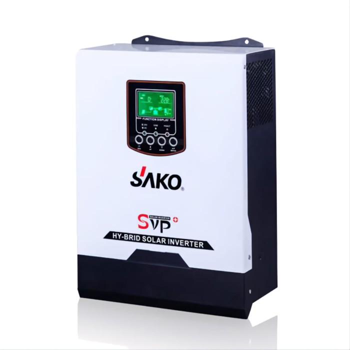 Jual SAKO Hybrid Inverter 2000W 4000W - 50A SCC Pure Sine Wave UPS 2KW ...