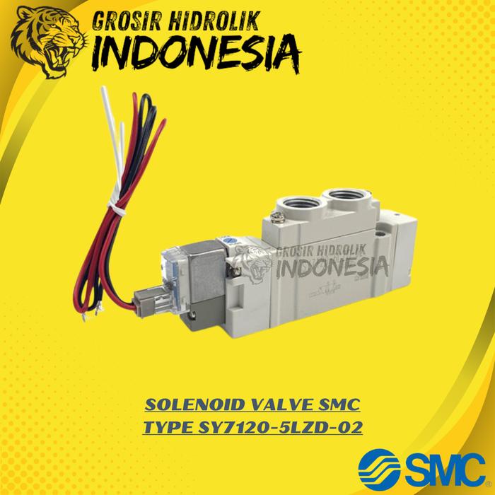 Jual SMC SOLENOID VALVE SY7120-5LZD-02 SELENOID VALVE SMC SY7120-5LZD-02 DC 24 - Jakarta Barat ...