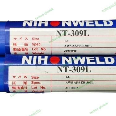 Jual Kawat las argon ER309L NIHONWELD NT-309L (harga per box) - 2.4 MM ...