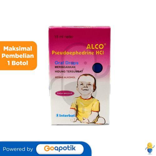 Jual ALCO DROPS 15 ML BOTOL / OBAT FLU BAYI & ANAK - Kab. Bandung ...