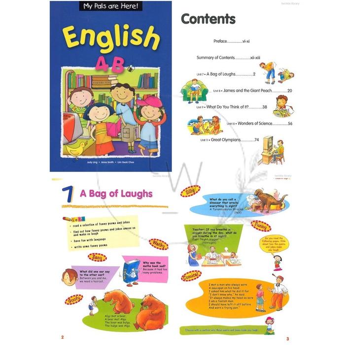Jual My Pals are Here English 1A 1B 2A 2B 3A 3B 4A 4B 5A 5B 6A 6B ...