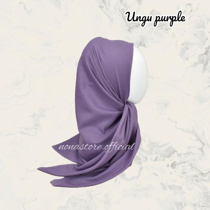 Jual Nona Hijab Voal Paris Premium Polos Segiempat Lasercut Segi Empat ...