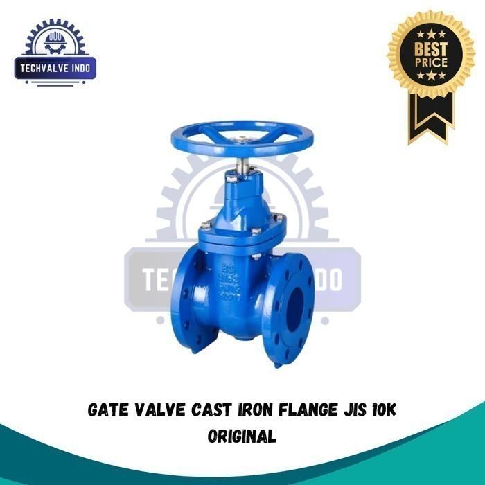 Promo GATE VALVE 10" INCH CAST IRON FLANGE JIS 10K ORIGINAL - Jakarta ...