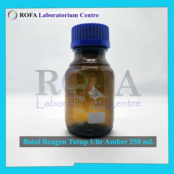 Promo YES Botol Reagen / Botol Kimia / Botol Sampel Tutup Ulir 250 mL ...