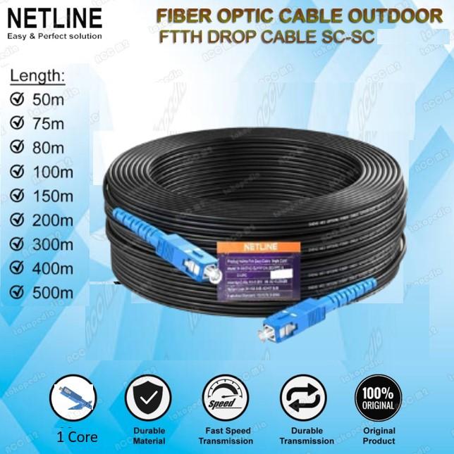Jual Kabel Precon FO Fiber Optic 1 Core SC Single Core UPC Outdoor ...