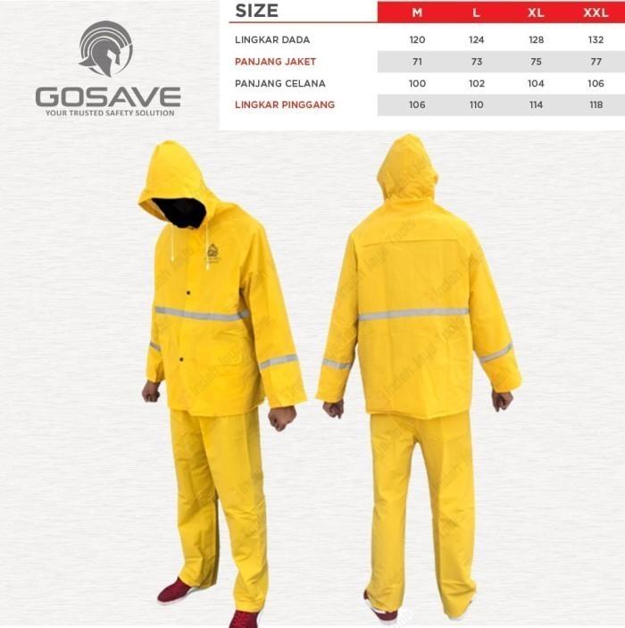 Jual RAINCOAT JAS HUJAN SAMUDRA GOSAVE TEBAL BAJU CELANA BAHAN PVC ...