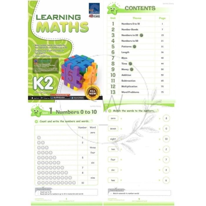 Jual BUKU FISIK SAP Learning Mathematics / Maths for Primary Levels N ...