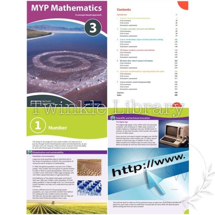 Jual MYP Mathematics Year 1 / 2 / 3 / 4 & 5 (Standard & Extended) A ...