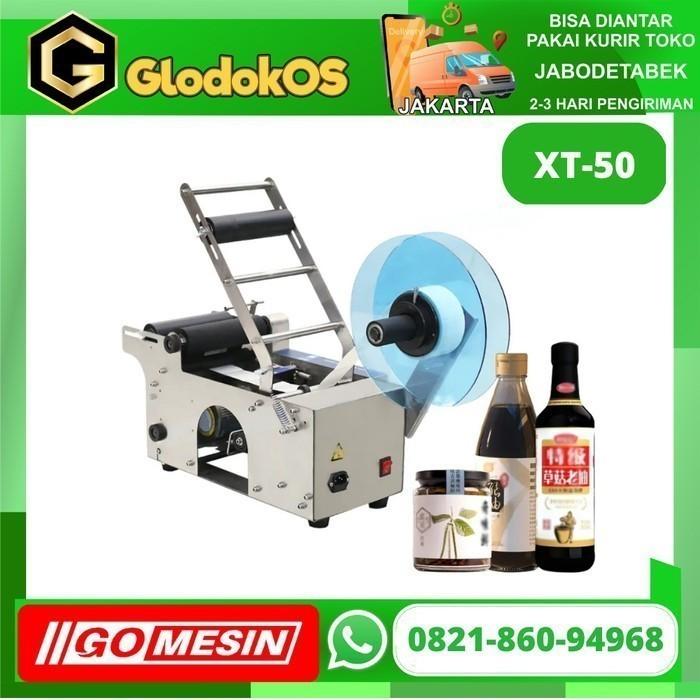 Jual MESIN CETAK STIKER LABEL BOTOL GOMESIN XT 50 BOTTLE LABELING SEMI AUTO - Jakarta Timur ...