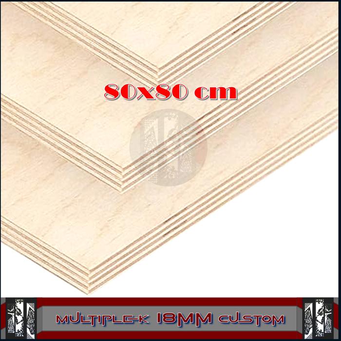Jual Multiplek 18mm 80x80 cm | Triplek Grade A 18 mm 80x80 cm (100 ...