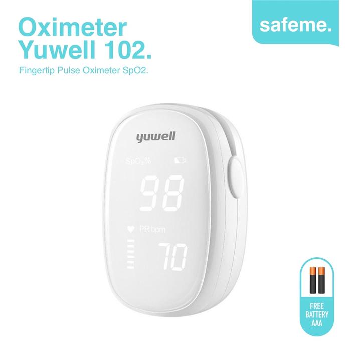 Jual Fingertip Pulse YX102 Alat Pengukur Saturasi Oksen SpO2 - YX102 ...
