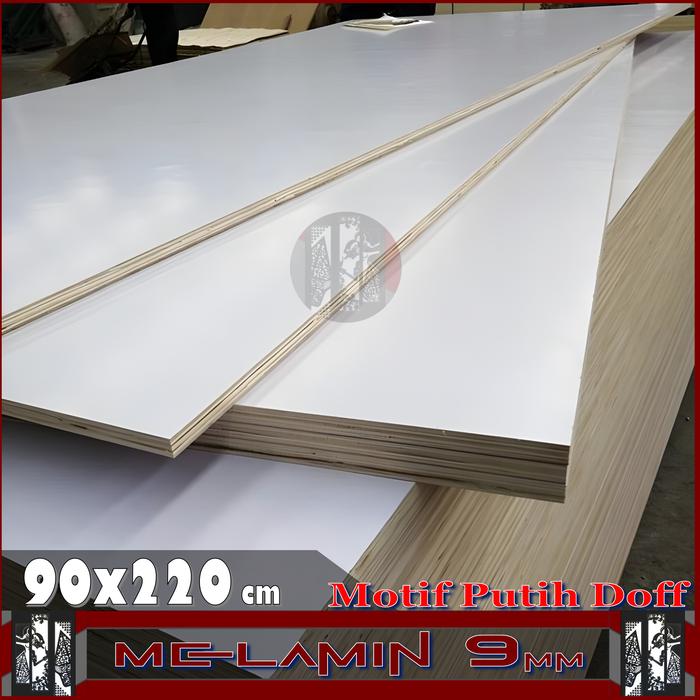 Jual Triplek Putih | Melamin Tebal 9mm | 90x220 cm ( 220x90 cm ...