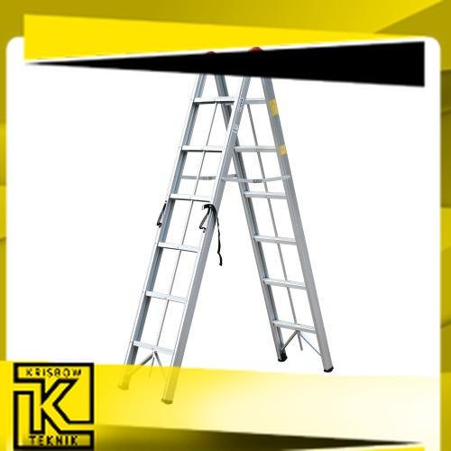 Jual fix step Tangga Lipat Aluminium Stick - Fixsteps 2.1 Mtr - 2X6 ...