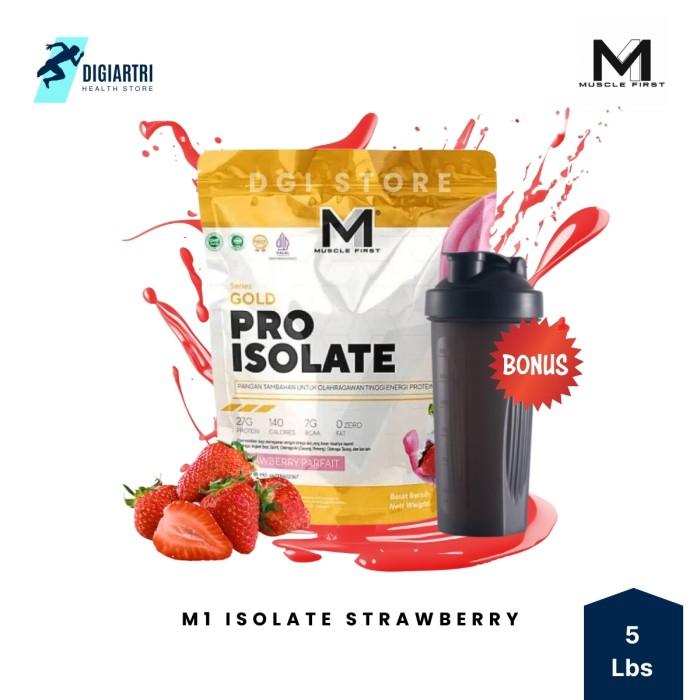 Jual Muscle First Gold Pro Isolate 5 lbs | M1 Whey Protein 2267 gram ...