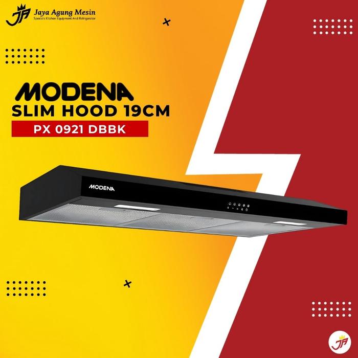 Jual SLIM HOOD 90CM PX 0921 DBBK MODENA / COOKER HOOD / PENGHISAP ASAP ...