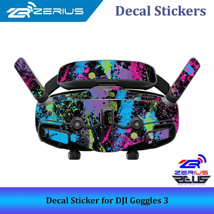 Jual Decal Sticker for DJI Goggles 3, Skin for DJI Goggles 3 - Obito ...