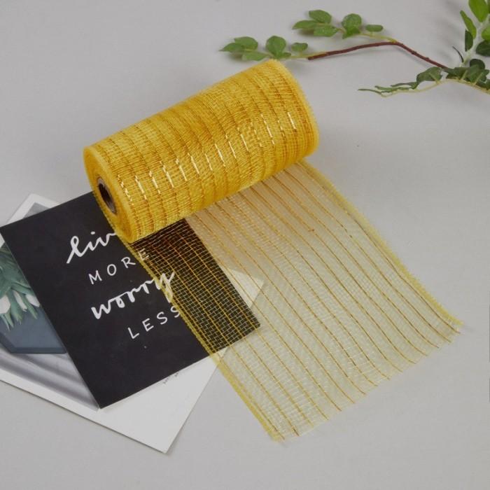 Jual (6Inc 10Yard) Aksesoris Pohon Natal Pita Roll Kain Tile Jaring ...